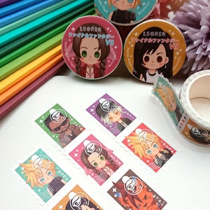Final Fantasy VII Remake / FF7R - Stamp Washi Tape - Etsy