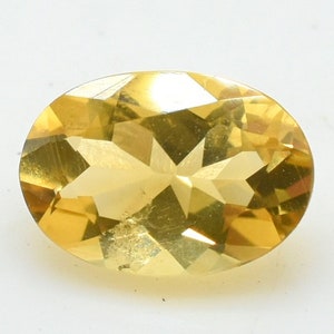 Topacio imperial natural con rico color naranja jerez y amarillo dorado ...