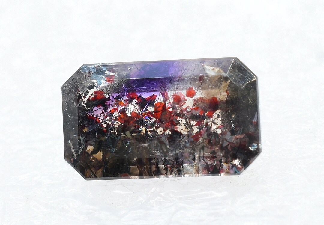Rare ..SUPER SEVEN.. Gemstone With Amazing 7 Crystals - Etsy