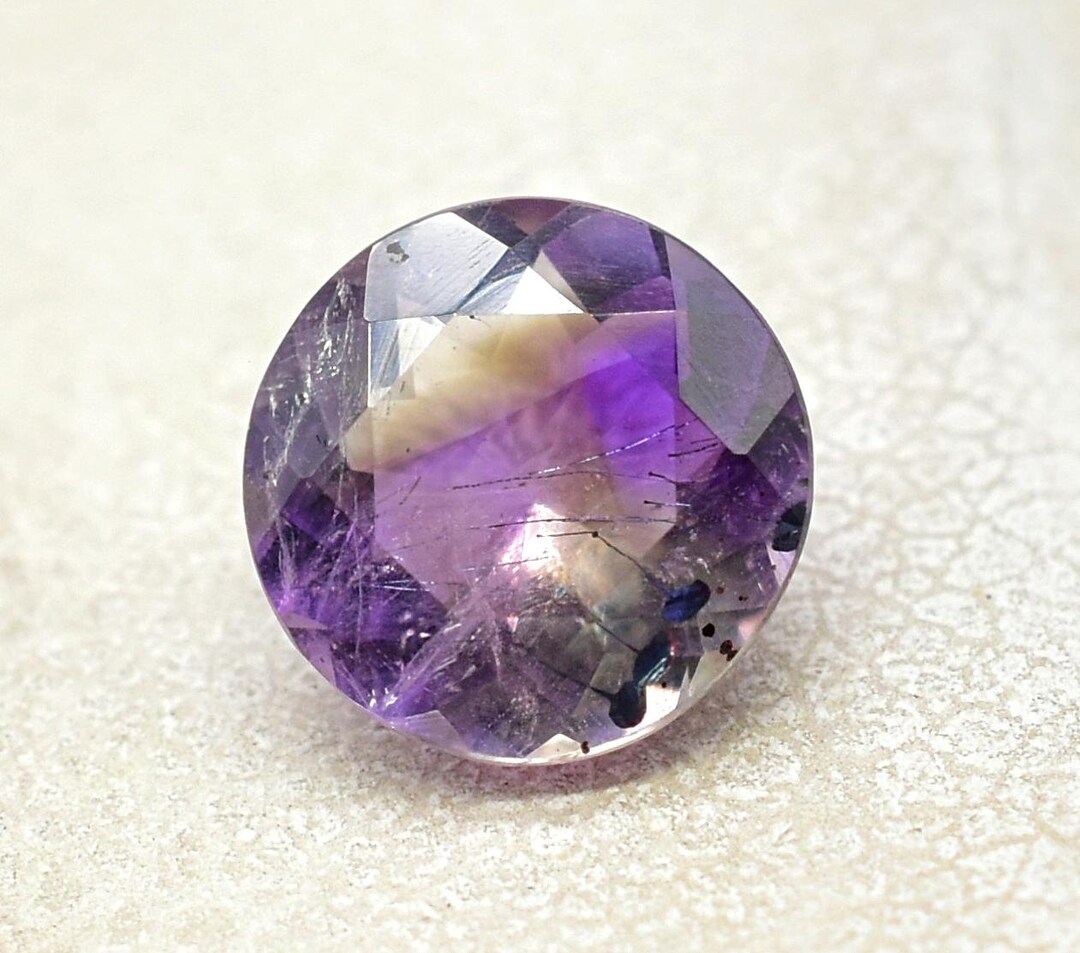 Rare !..SUPER SEVEN..! Gemstone With Amazing 7 Crystals Healing Stone ...