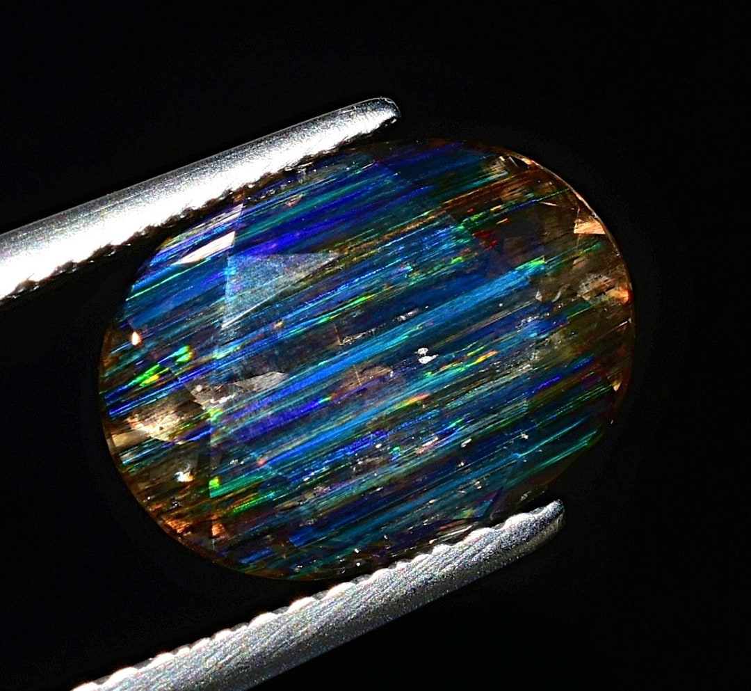 Multi Color Scapolite With 8X11 MM Multi Color Top Quality Rutilated ...
