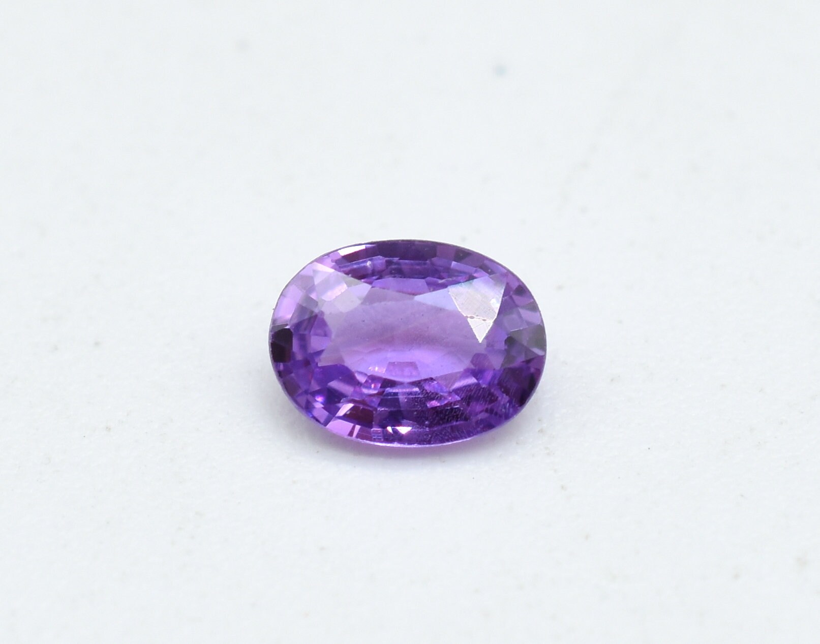 Natural Purple Sapphire Oval Shape 3.5X4.5 MM Unheated & | Etsy