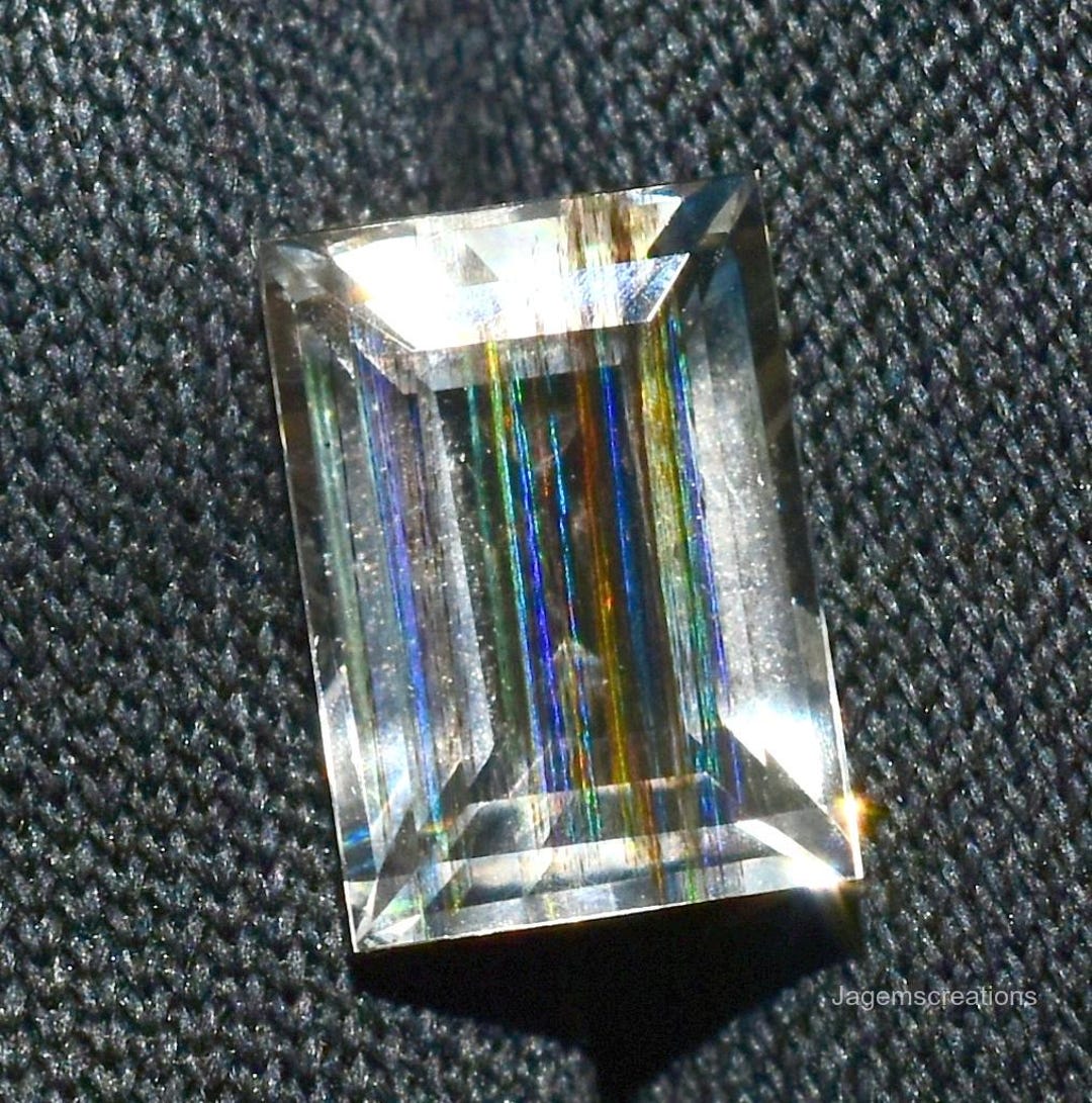 Amazing Natural Multi Color Scapolite Rectangle Shape 5X7 Mm Rainbow ...