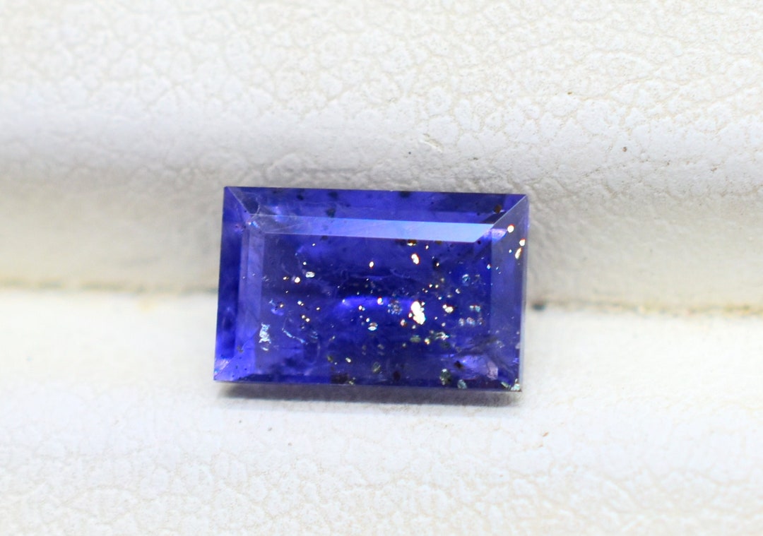 Beautiful Brazilian Iolite Sunstone 5X8 MM With Shiny Glitter Sparkling ...