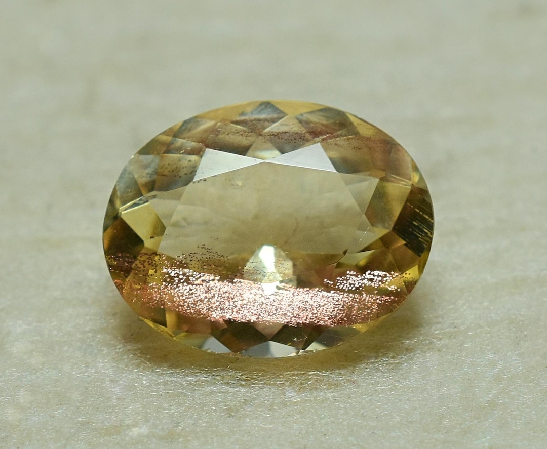 Natural Oregon Sunstone With Beautiful Pink Schiller Effect Sparkling ...