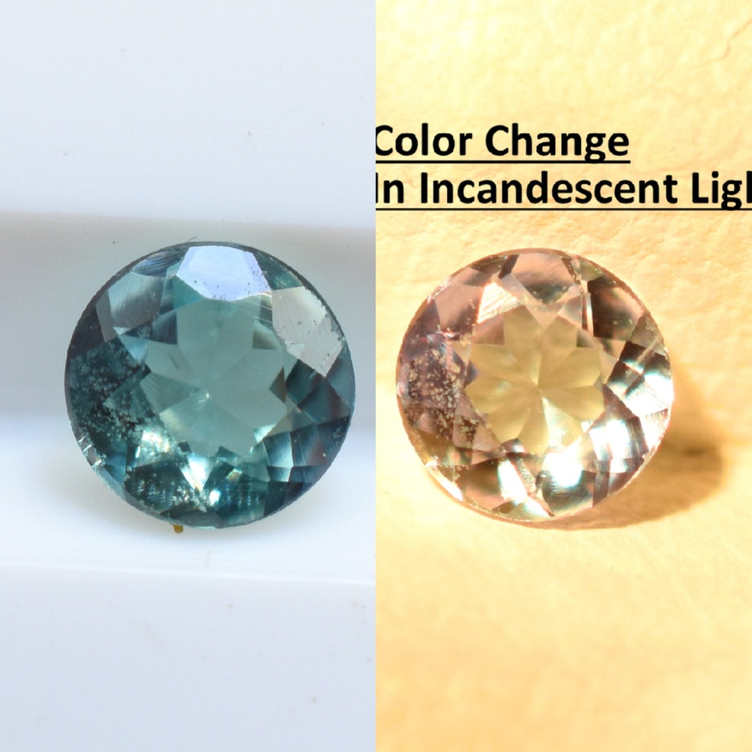 Rare Natural Alexandrite With Color Changing Alexandrite - Etsy