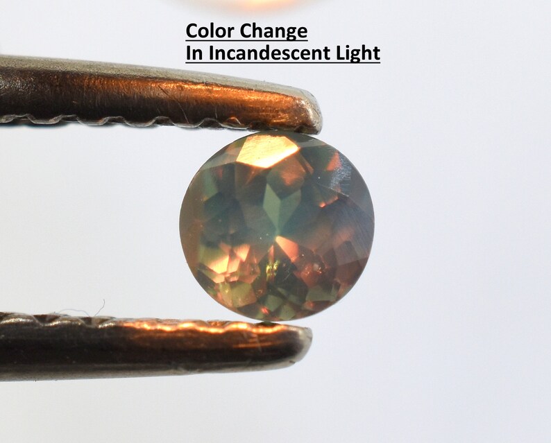 Rare Natural Alexandrite With Color Changing Alexandrite - Etsy