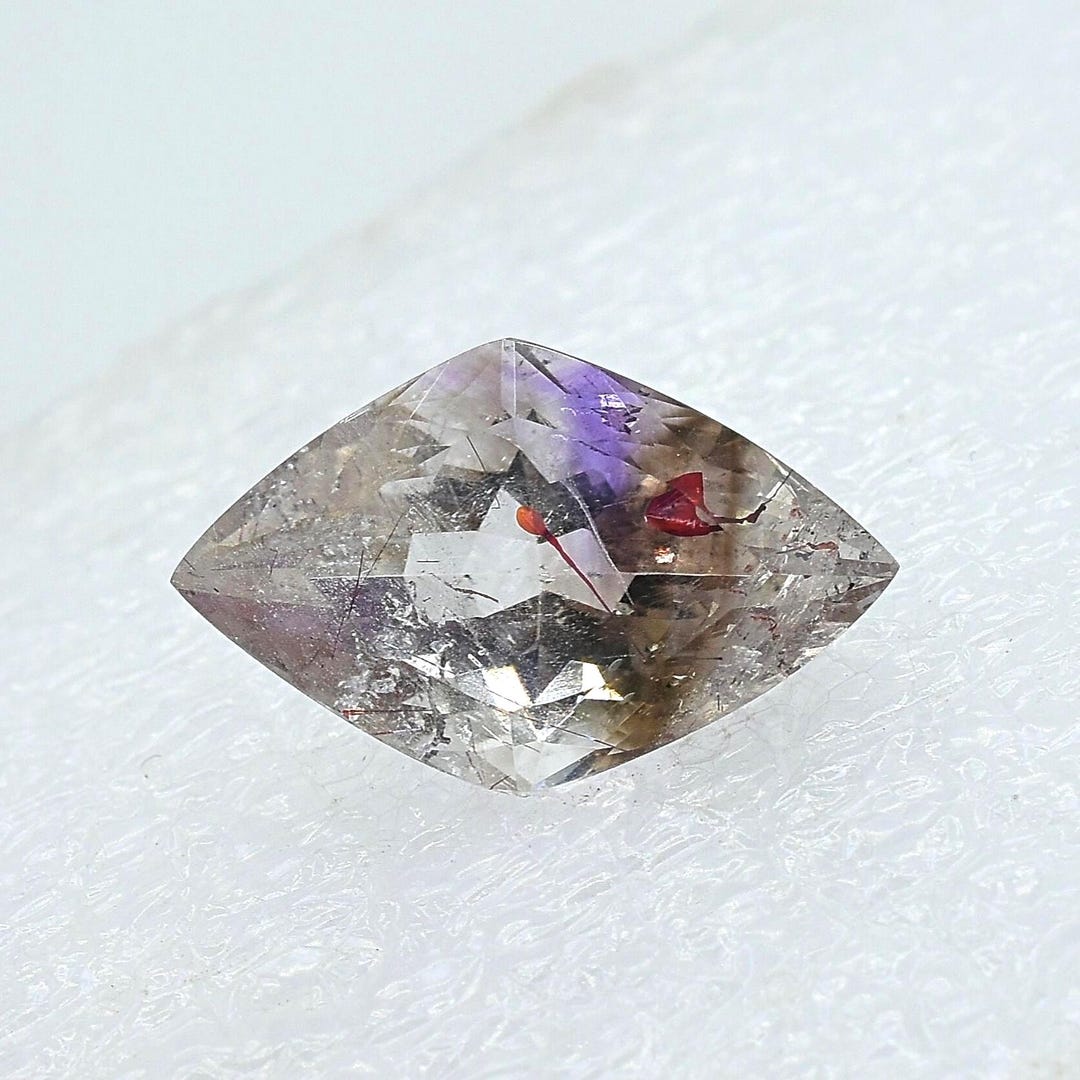 Lozenge Shape Super Seven Crystal, 10x15.5mm Melody Stone, 7 Chakra ...