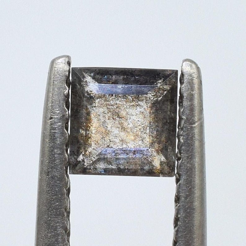 Aquamarine Sunstone Schiller Effect 4MM Square Flashy Shiny Moss Blue ...