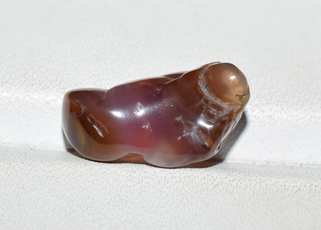 Unique Natural Volcanic Fire Agate Polished Raw Filled With Colorful ...