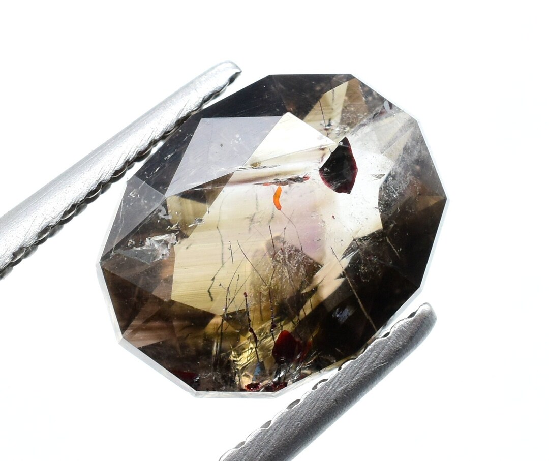 Precision Cut SUPER SEVEN Gemstone With Amazing 7 Crystals Healing ...