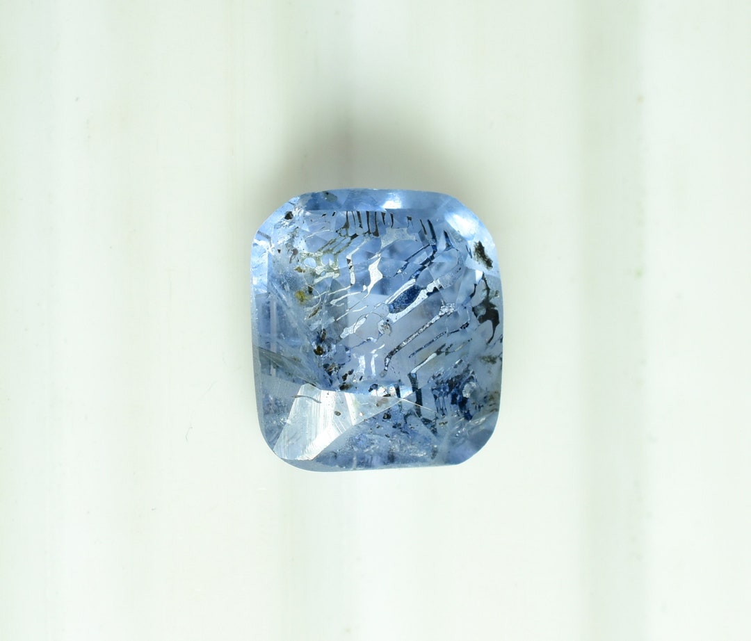 Rare Silver Lattice Sapphire 6.2X7 MM 1.65 Carats Cushion - Etsy Canada