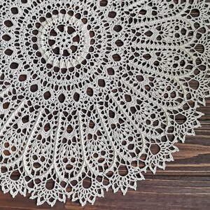 MADE TO ORDER Gorgeous Lace Table Centerpiece Large Doily for - Etsy