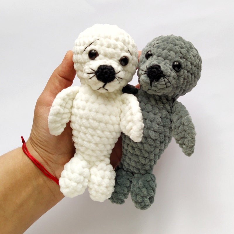 Seal Plushie - Etsy