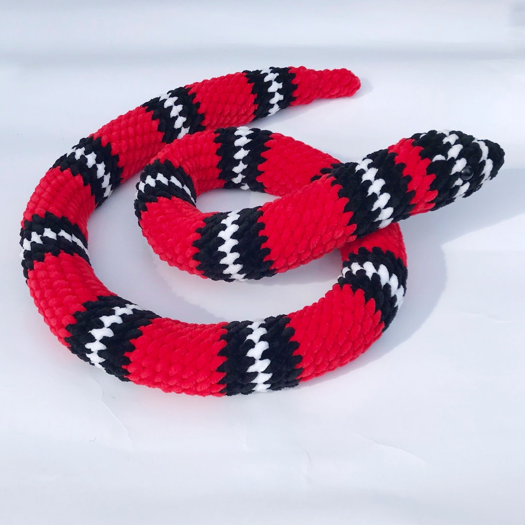 Hognose Snake in Tri-color Stripes, Cute Snake Interior for Photo Props ...