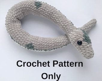 Ball Python Plush PDF Crochet Pattern - Etsy