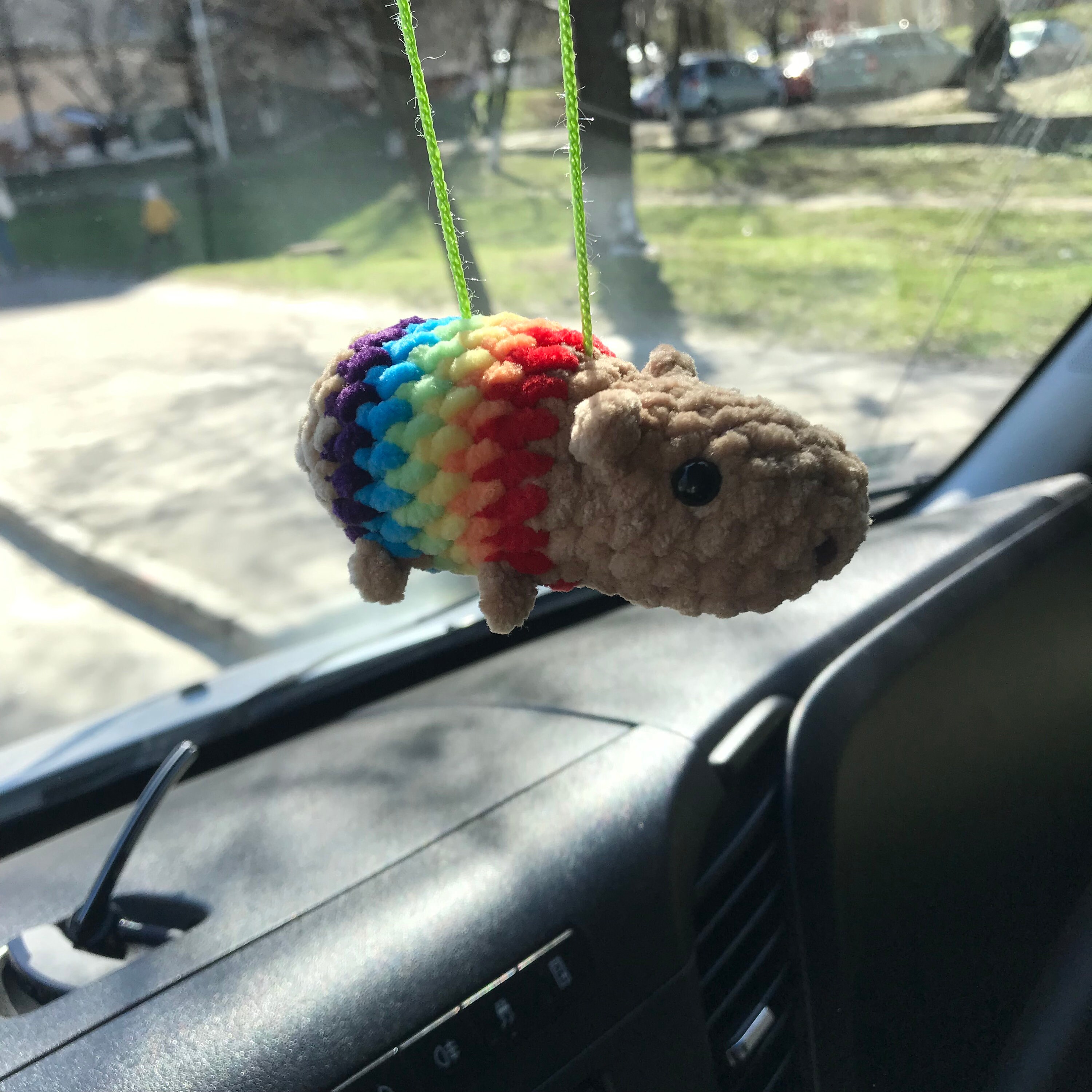 LGBT Capybara Plush Car Rear View Mirror Accessories - Etsy