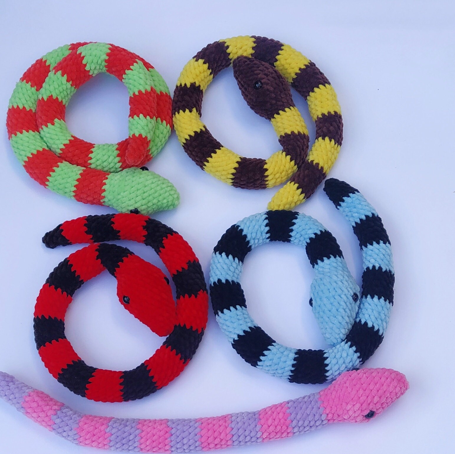 Cute Snake Plushie Snake Plush Toy Stuffed Snake - Etsy