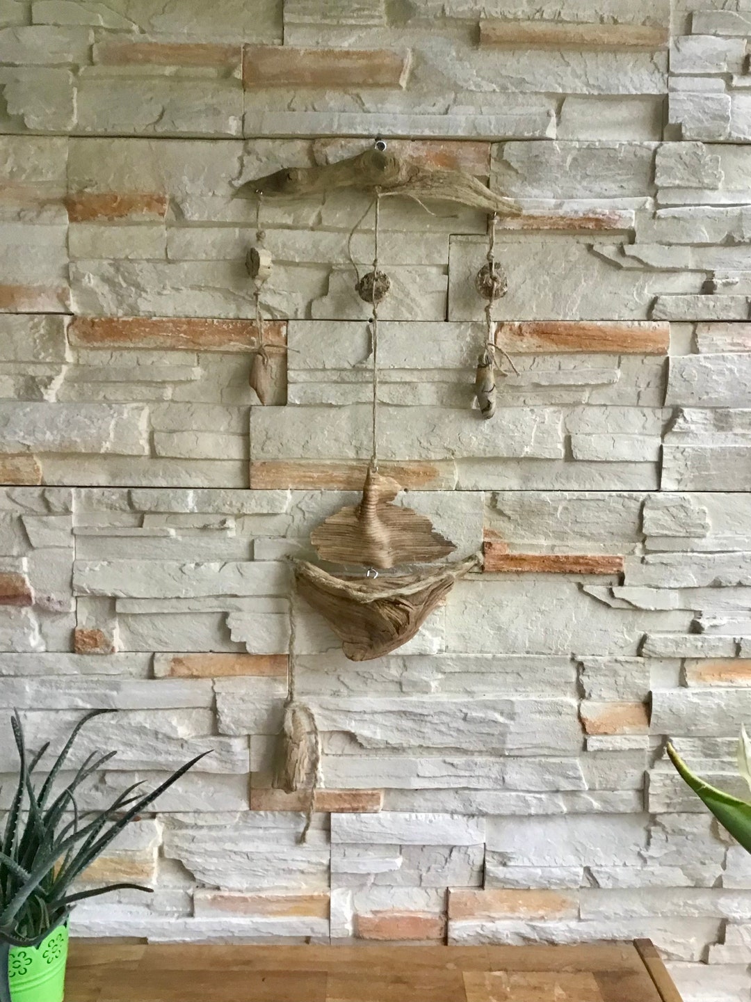 Driftwood Wall Decor Driftwood Wall Art, Mobile Wall Hanging Driftwood ...