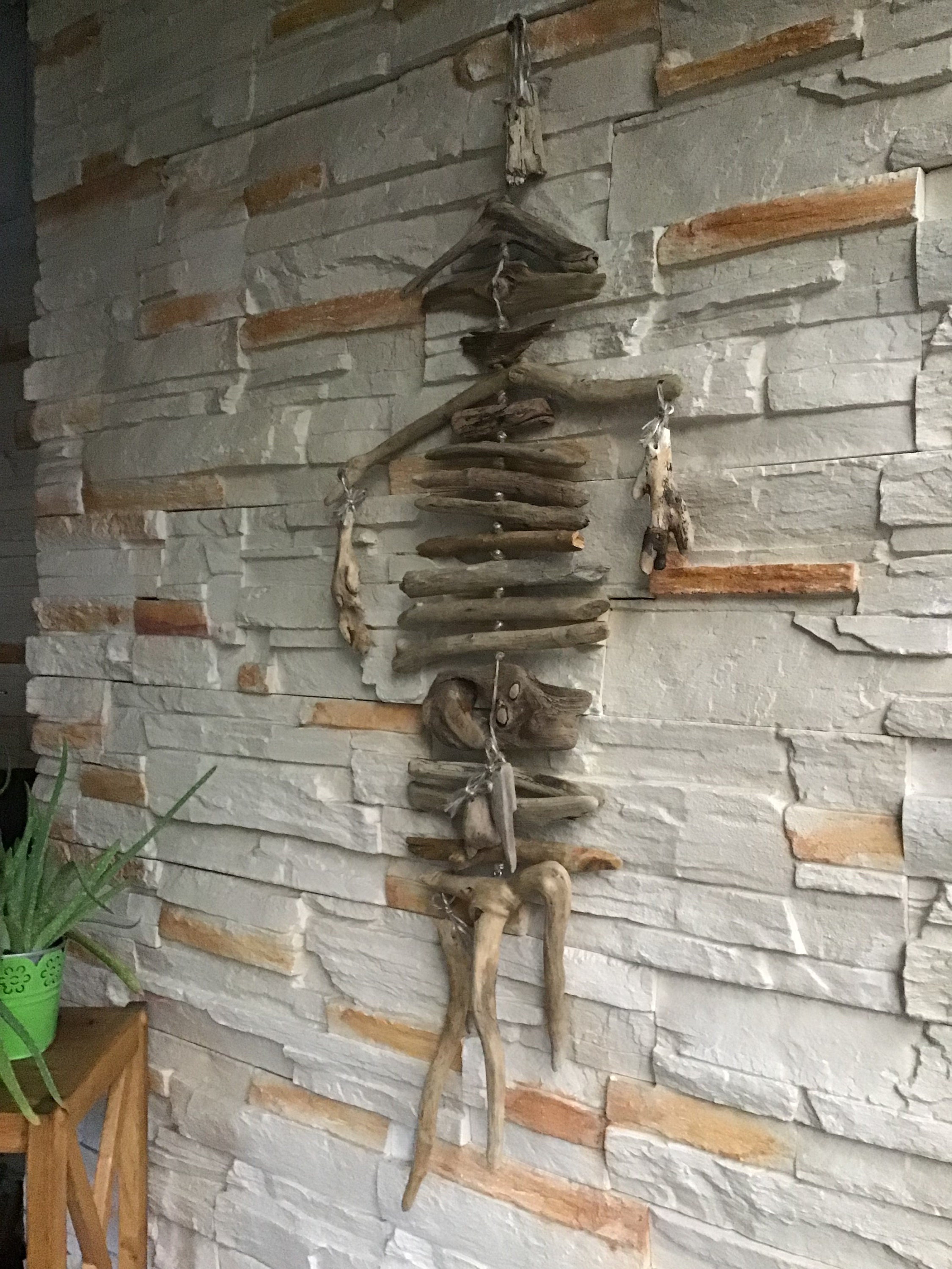 Driftwood Wall Art Driftwood Wall Decor Mobile Wall Hanging - Etsy