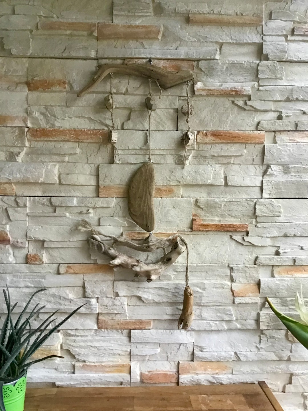 Driftwood Wall Decor Driftwood Wall Art, Mobile Wall Hanging Driftwood ...