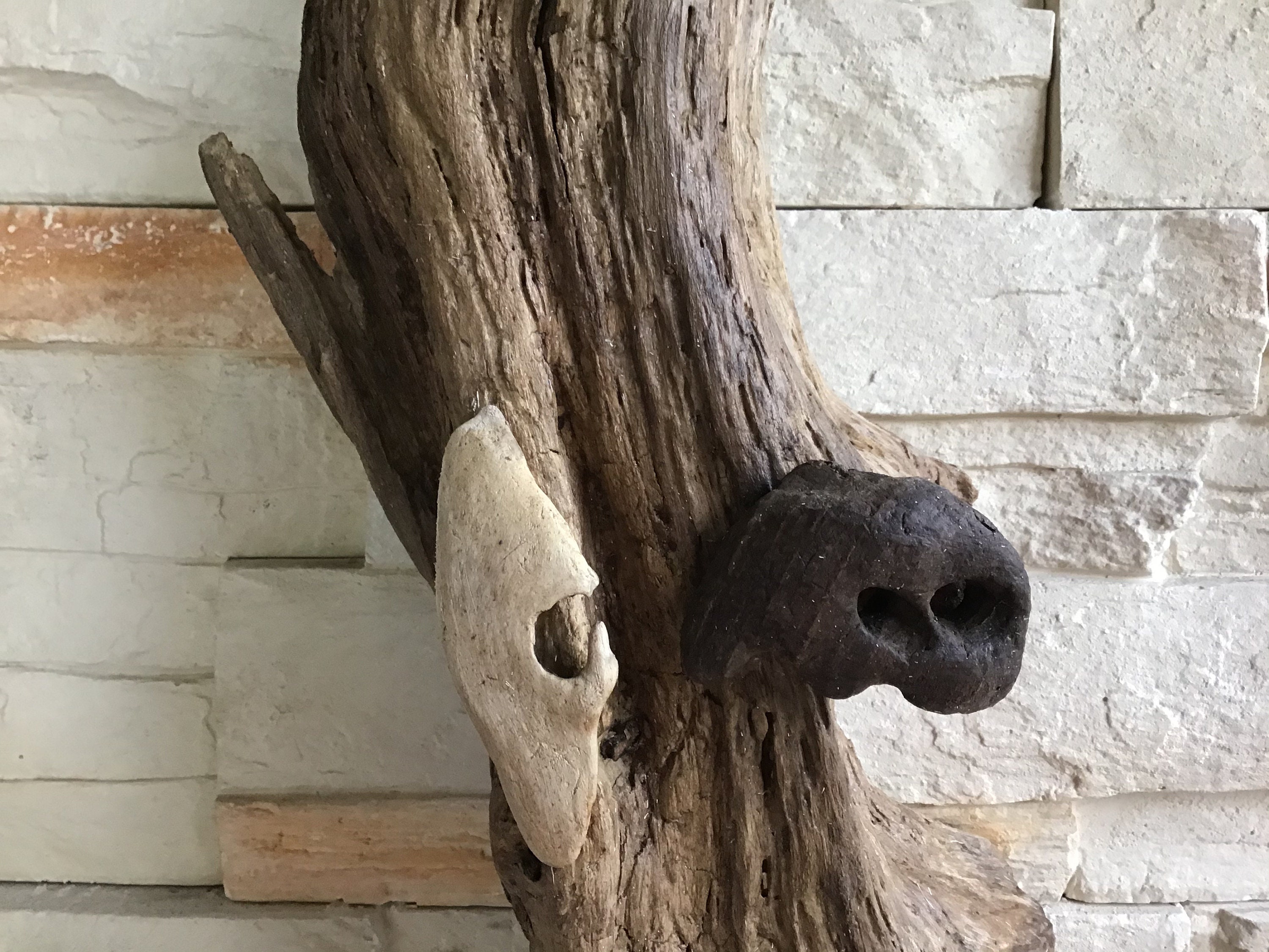 Driftwood Mask Driftwood Wall Decor Driftwood Wall Art Wooden - Etsy