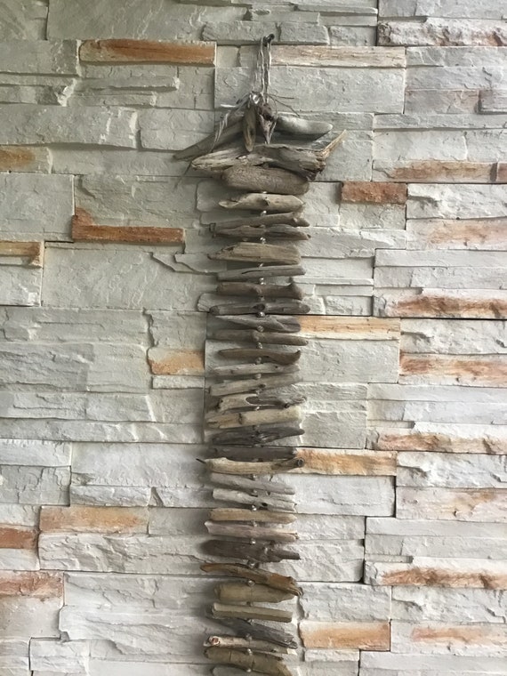 Driftwood Wall Art Driftwood Wall Decor Mobile Wall Hanging - Etsy