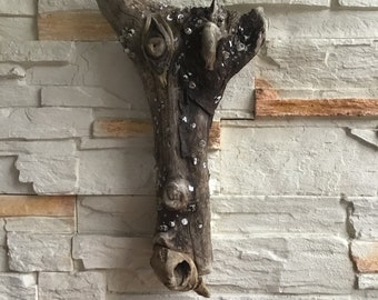 Driftwood Mask - Etsy