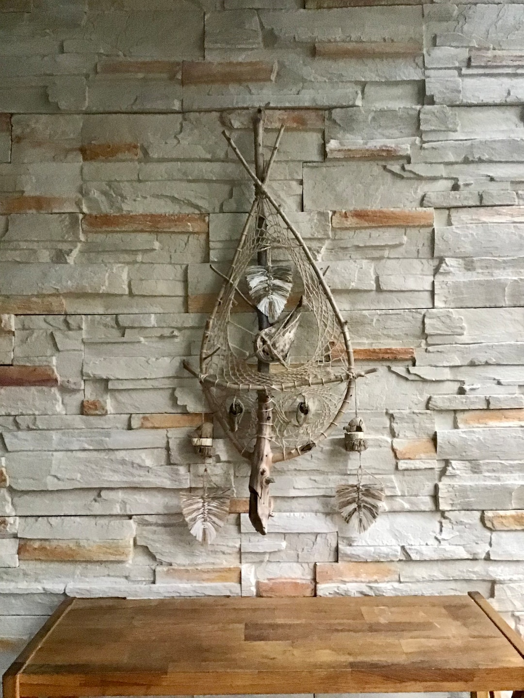 Driftwood Wall Art Driftwood Wall Decor Mobile Wall Hanging Driftwood ...