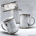 Digital Template for Mugs Oil Can Texture Overlay 2 - Etsy