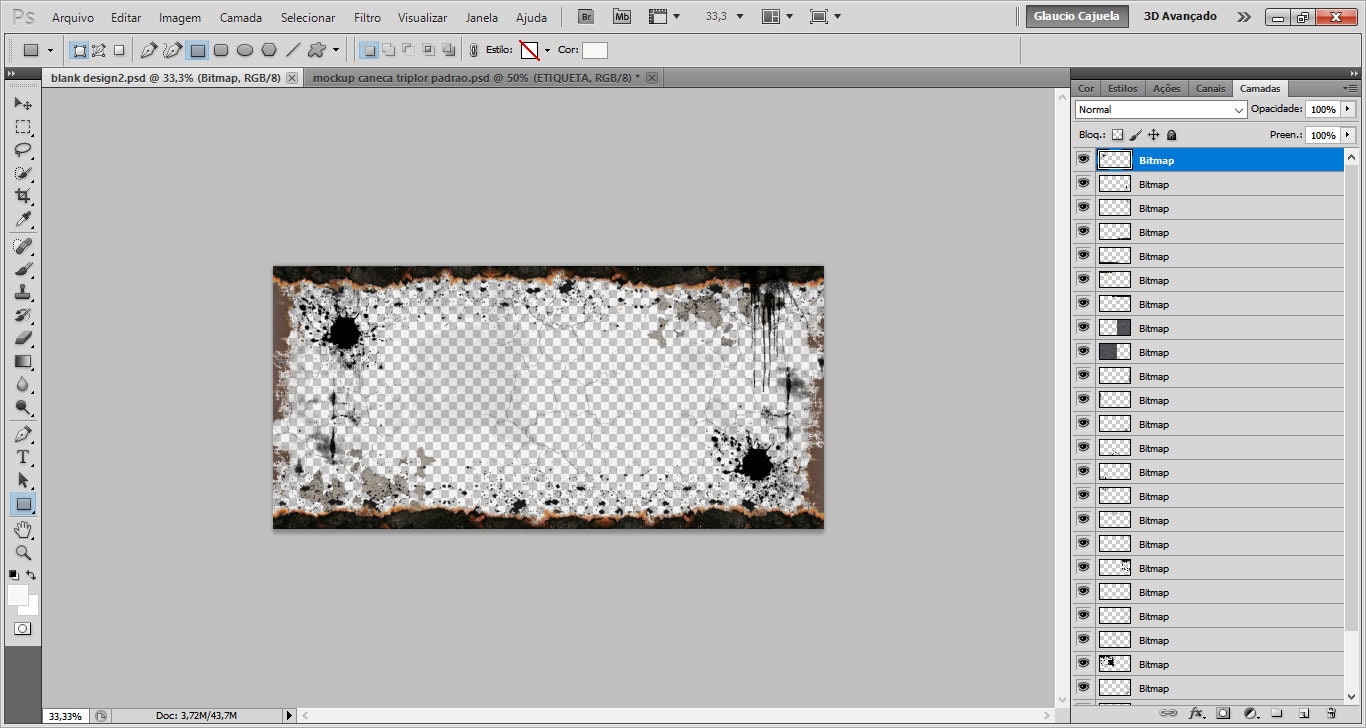 Digital Template for Mugs Oil Can Texture Overlay 2 - Etsy