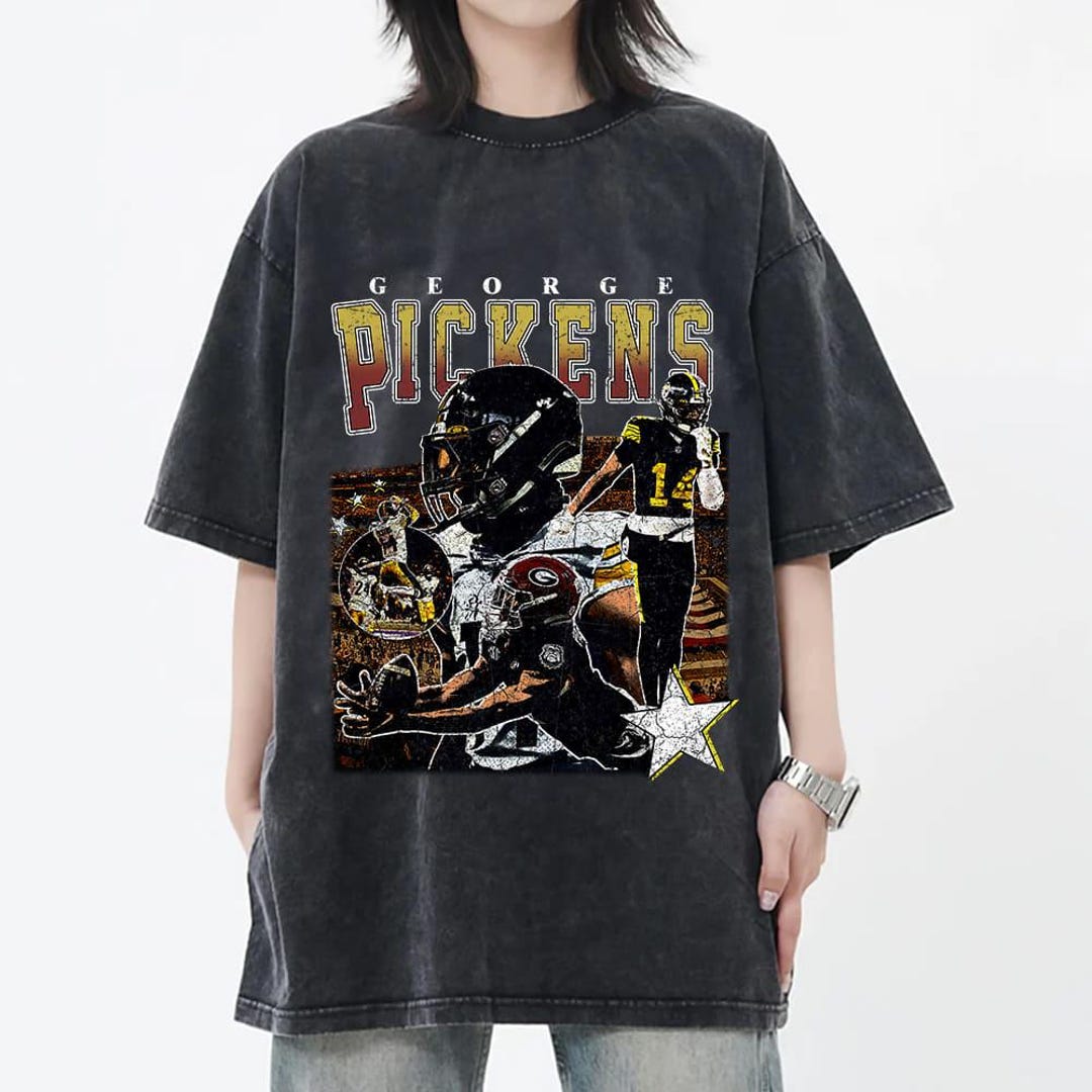 George Pickens Vintage Football Player Unisex Classic T-shirt Limited ...
