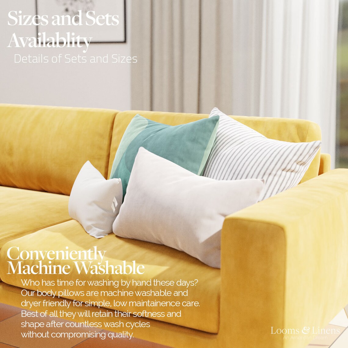 Down Alternative Pillow Forms Square Pillow Lumbar Inserts - Etsy