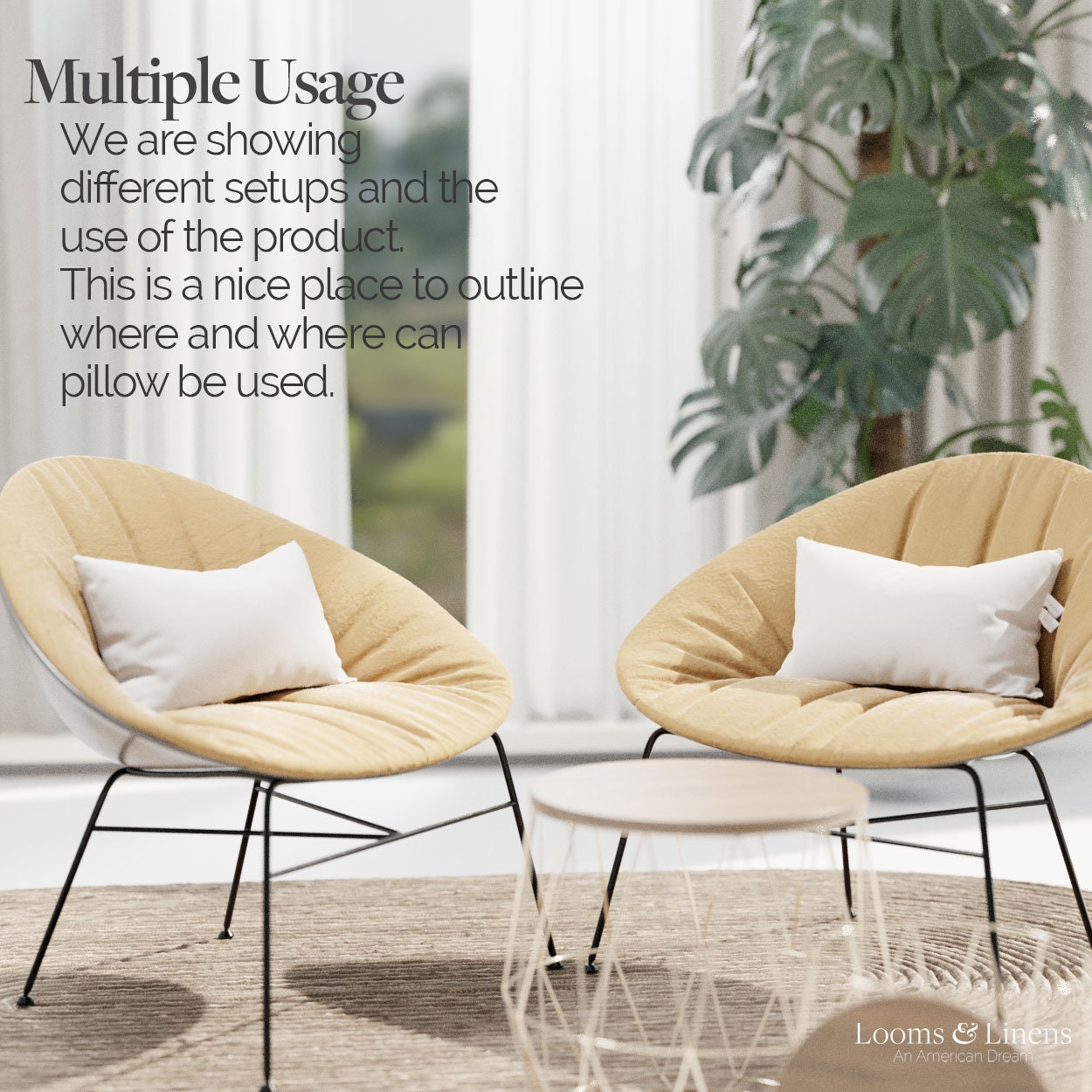 Down Alternative Pillow Forms Square Pillow Lumbar Inserts - Etsy