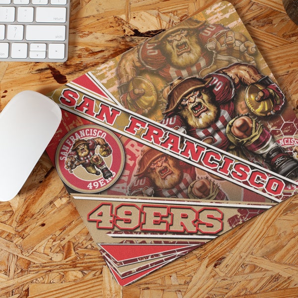 San Francisco 49ers Mouse Pad - Etsy