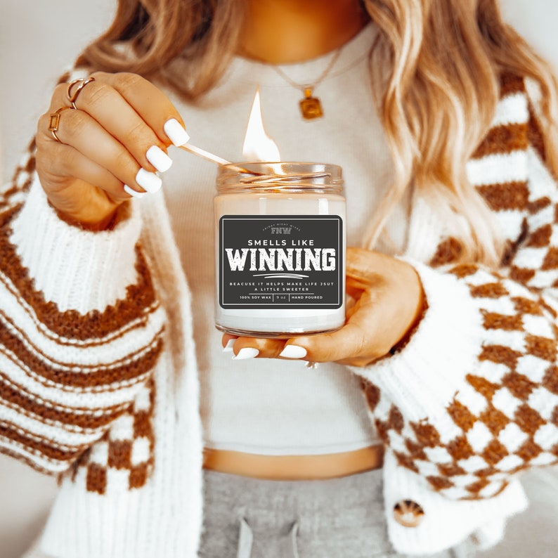 Candle for Coach End of Season Gift From Team Sport Mom Funny Candle ...