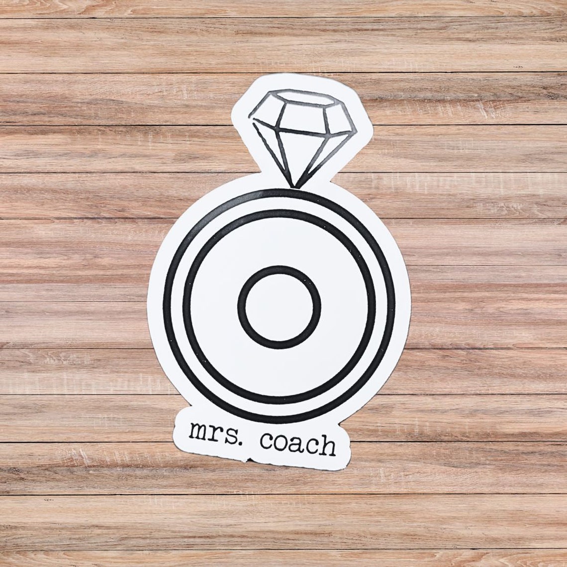Baseball Mrs. Coach Sticker for Coach Wife Mothers Day Gift Idea ...