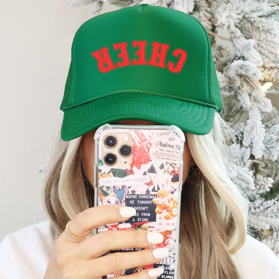 Christmas Cheer Custom Word Upside Down Hat Custom Christmas Hat for ...