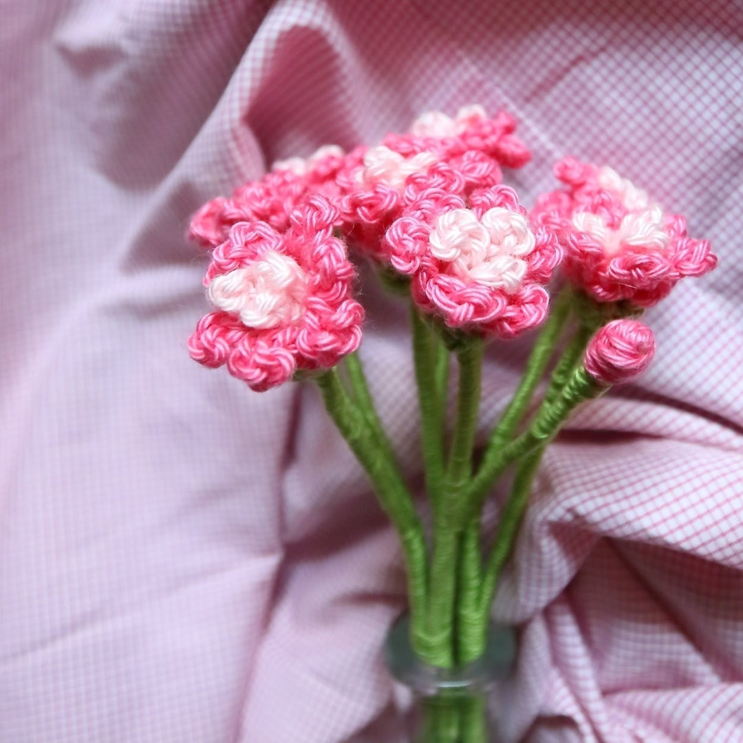 Crochet Gypsophila BOUQUET Pattern, Bridal Veil Bouquet of FLOWERS ...