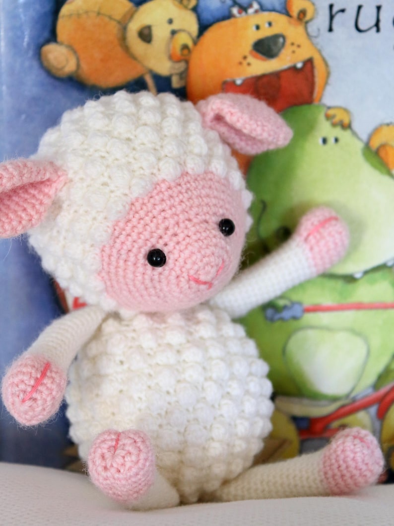 MODELLO all' UNCINETTO pecora - schema AMIGURUMI in pdf - pecorella ...