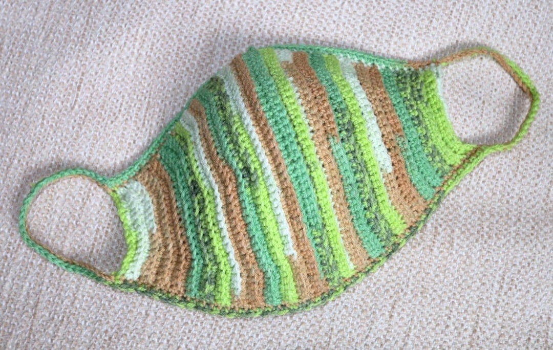 PATTERN for the Crochet MASK, With the Internal Pocket for the Filter ...