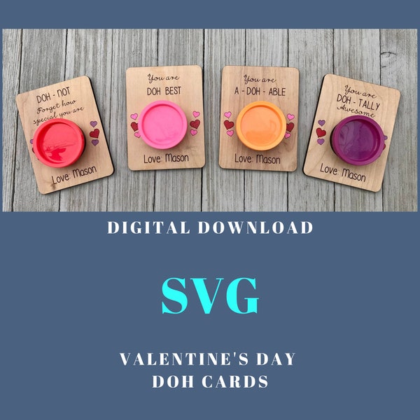 Play Doh Valentine - Etsy