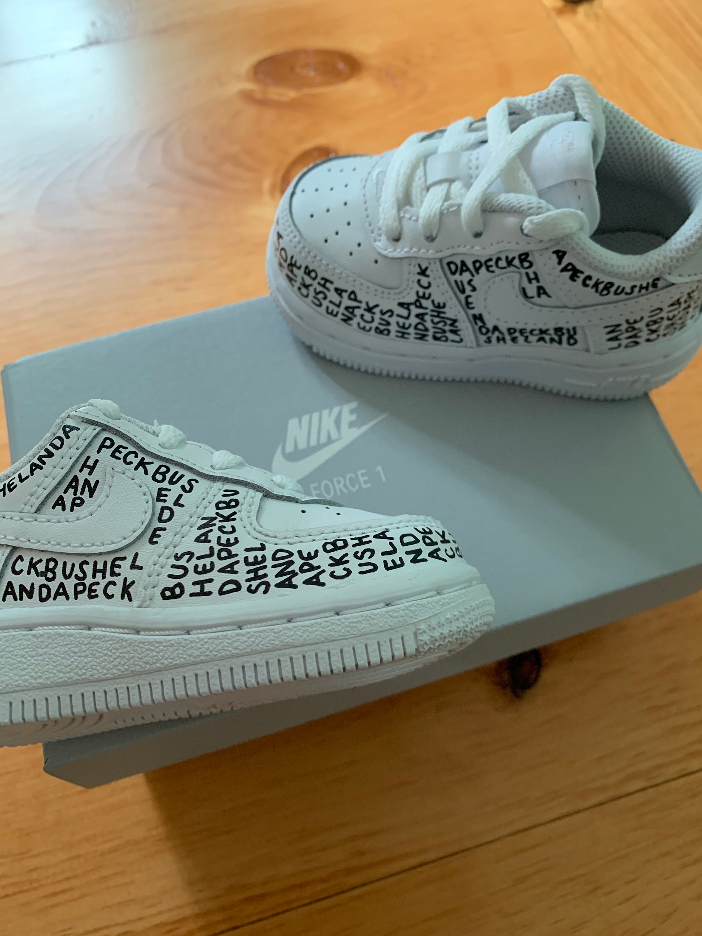 Custom Air Force 1's toddler/kids - Etsy