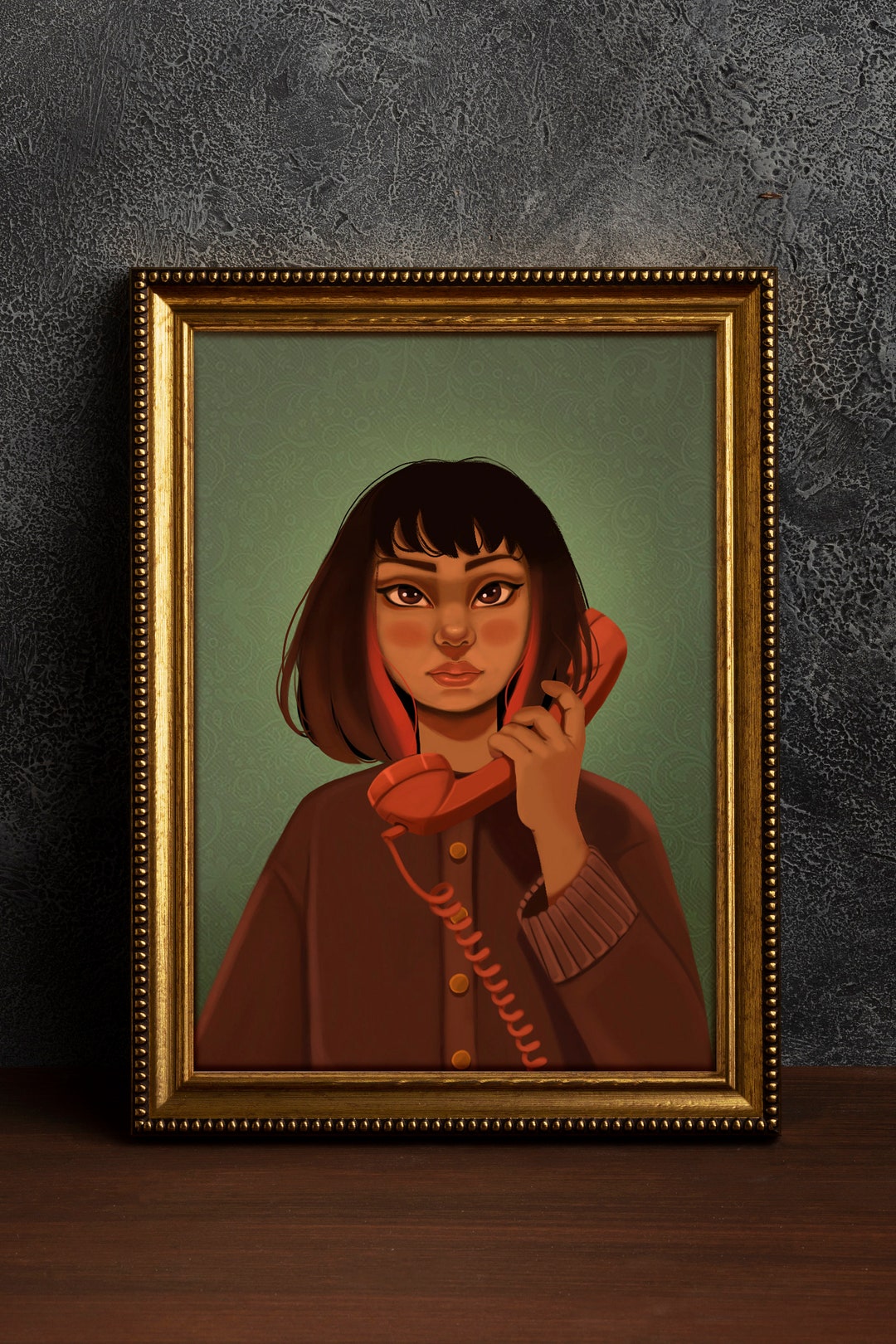 Instant Downloadable Cute Girl Wall Art Home Decor Beautiful - Etsy