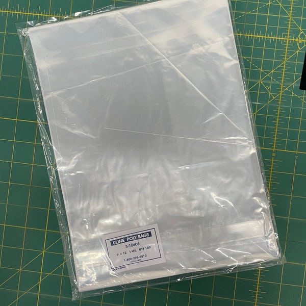 Clear Poly Bags - Etsy
