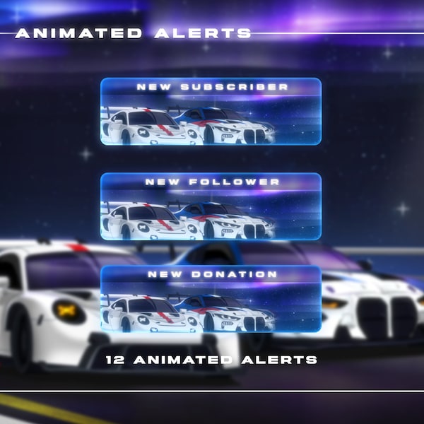 Racing Twitch Overlay - Etsy