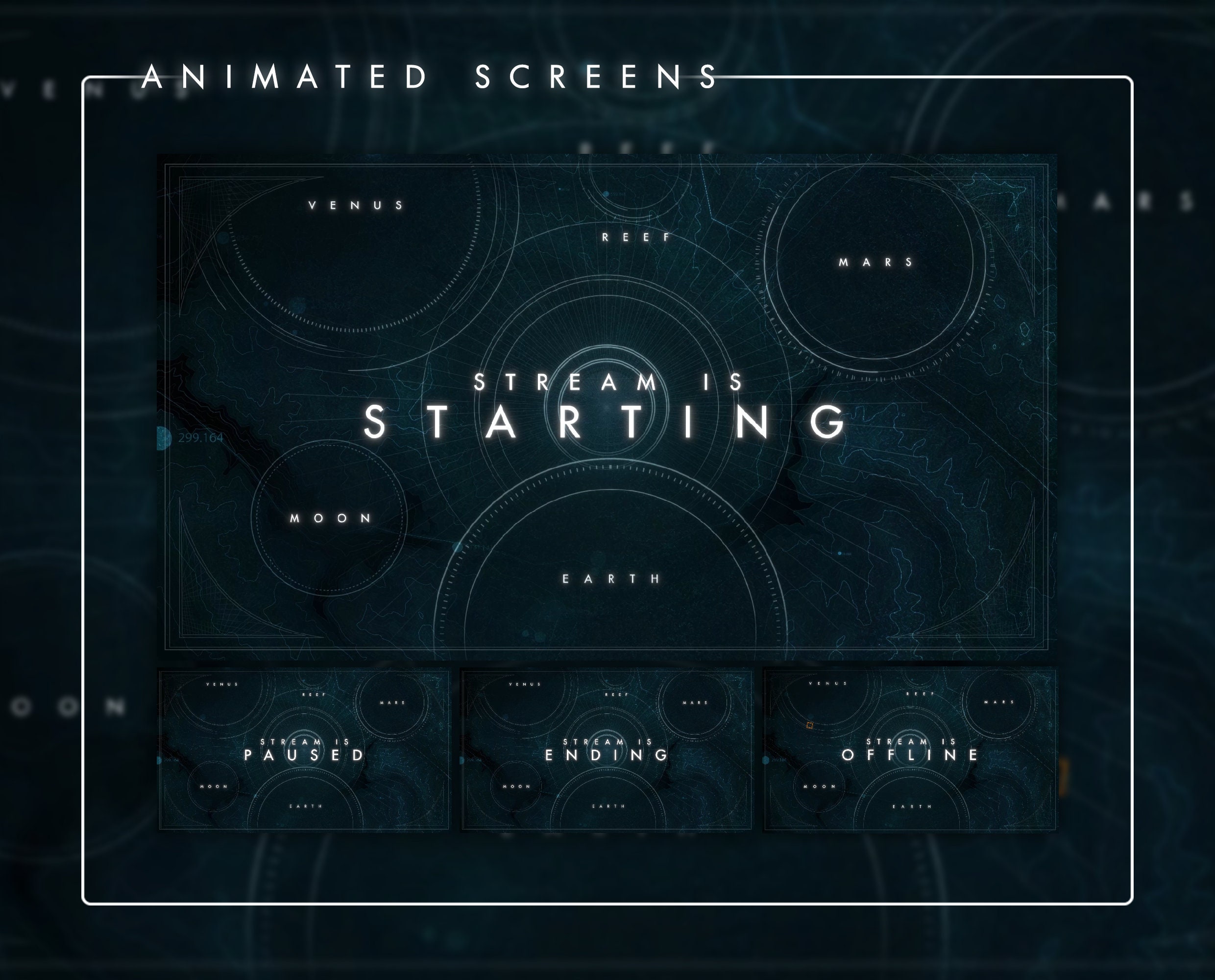 Orbiter Animated Stream Screens/destiny 2 Theme/destiny Overlay/destiny ...