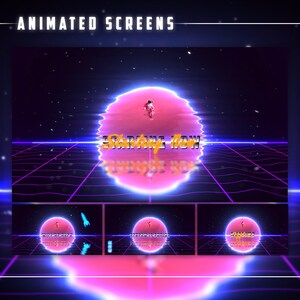 Astro Animated Stream Screens/space - Etsy