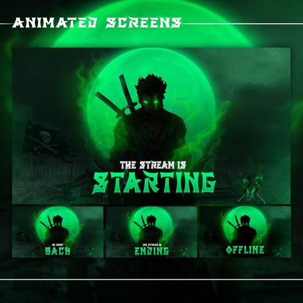 One Piece Stream Overlay - Etsy