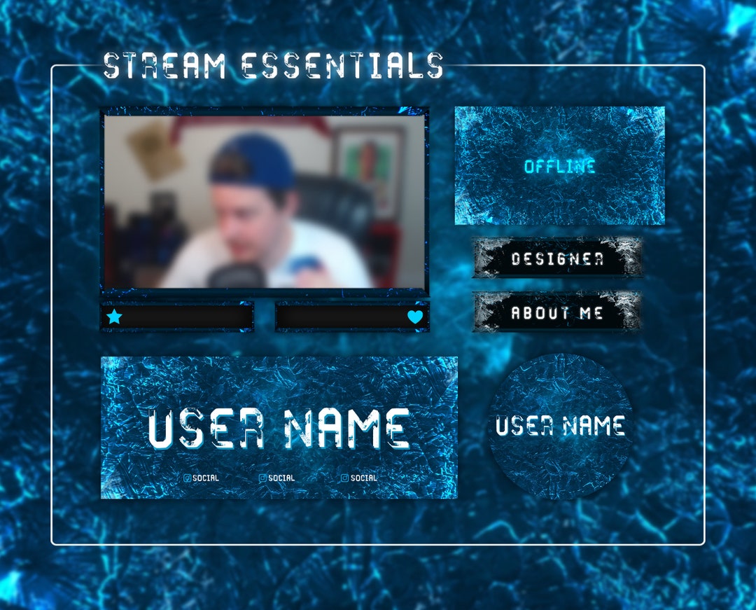 Frost Essentials Animated Overlays/frost Theme/freezing Cold Aesthetic ...